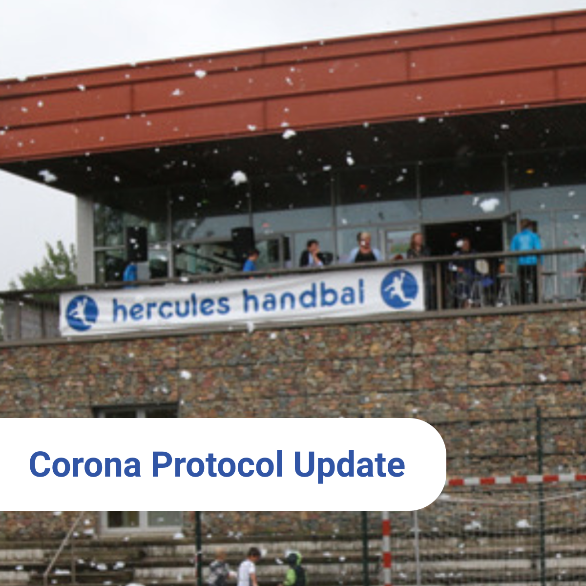 Corona update 26 november 2021 - Hercules Handbal